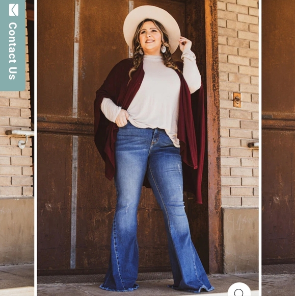 Lucky & Blessed | Jeans | Lucky Blessed Jens Bell Bottom Jeans | Poshmark